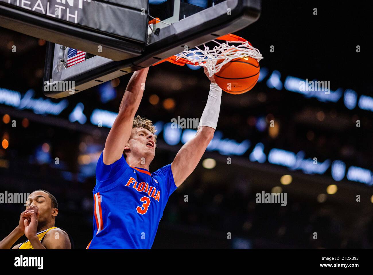 Charlotte, NC, USA. 19th Dec, 2023. Florida Gators center Micah ...