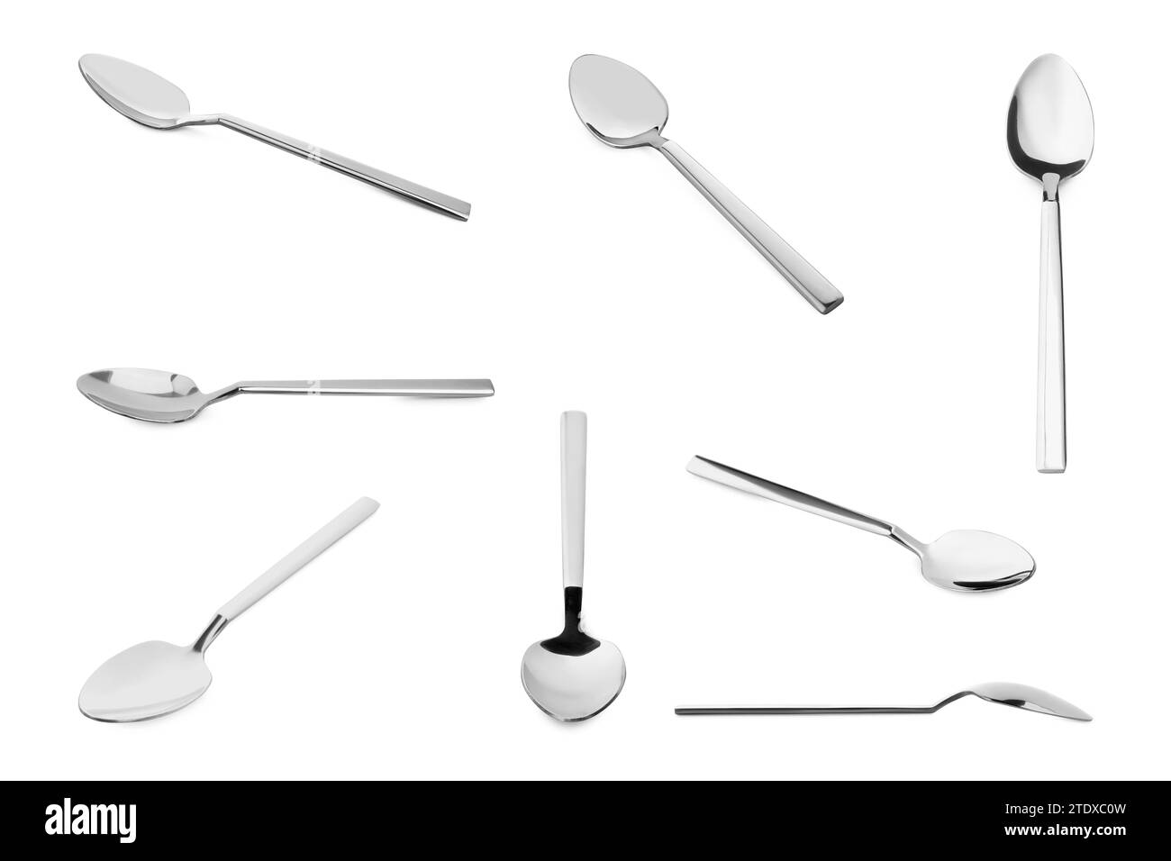 Spoon different Black and White Stock Photos & Images - Alamy