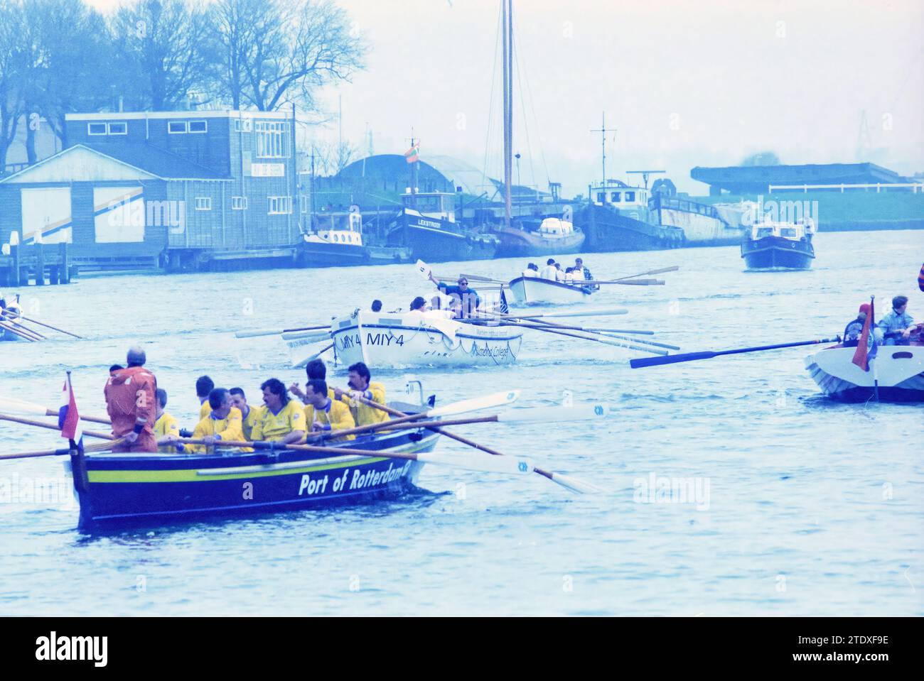 Sloop race, North Sea Canal, IJmuiden, IJmuiden, The Netherlands, 21-04 ...