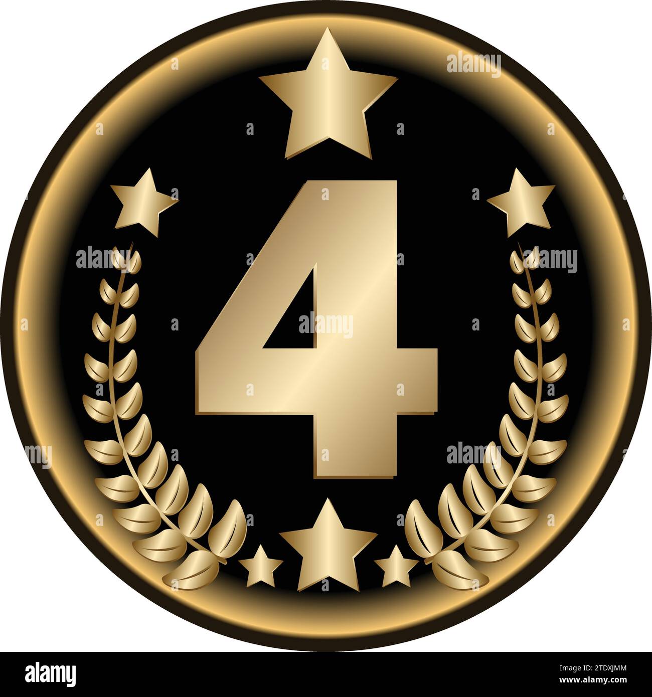 Aged 4 years Stock Vector Images - Alamy
