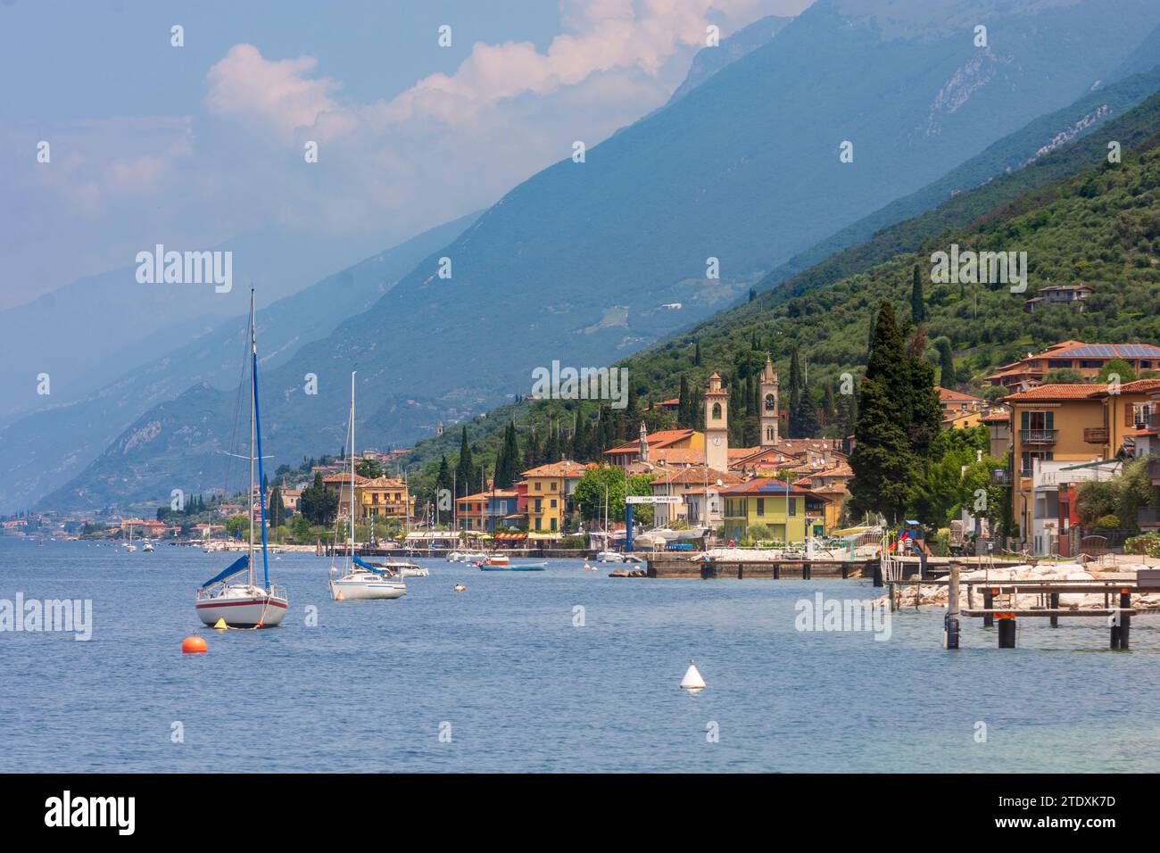 Brenzone sul Garda: Lago di Garda (Lake Garda), hamlet Castelletto ...