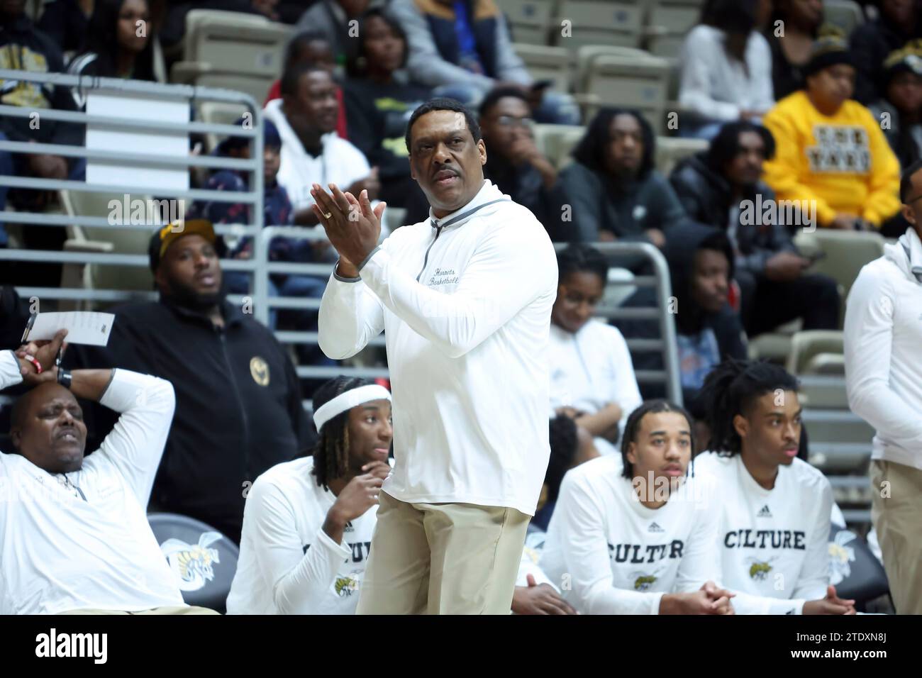 MONTGOMERY, AL - DECEMBER 19: Alabama State Hornets head coach Tony ...