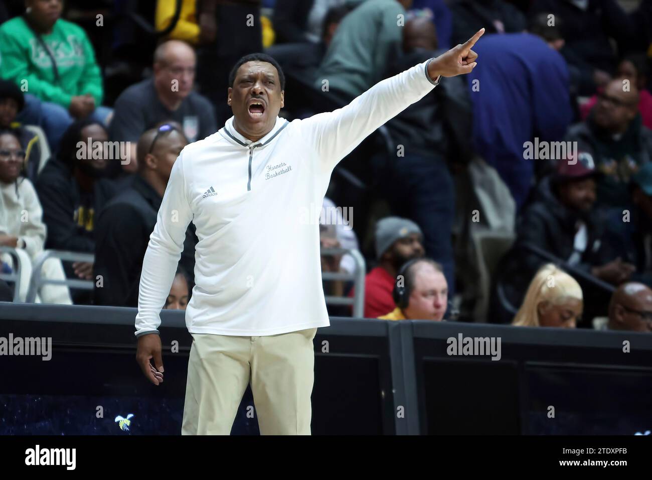 MONTGOMERY, AL - DECEMBER 19: Alabama State Hornets head coach Tony ...