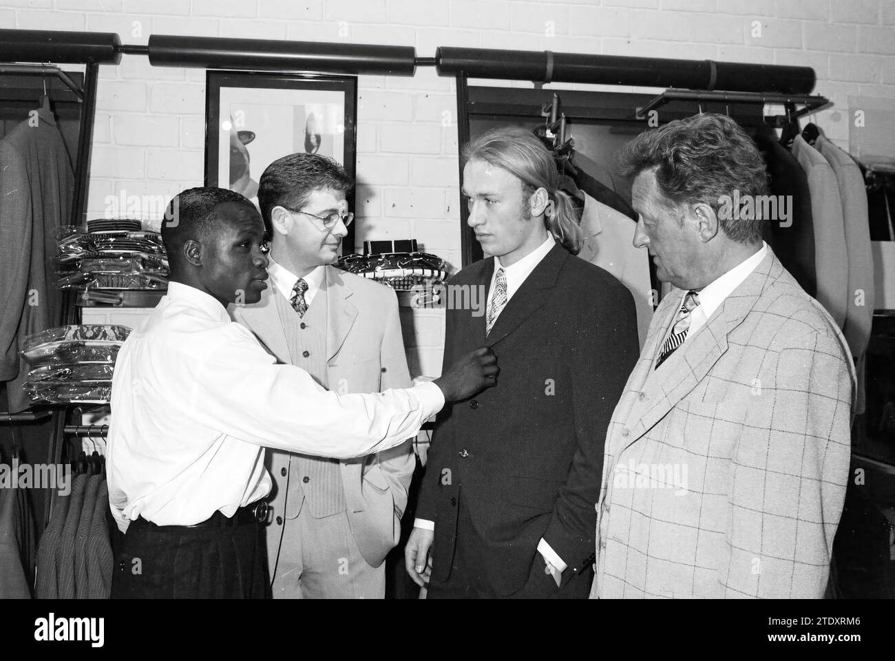 Presentation of clothing line Regilio Tuur (left in the photo), 02-05 ...