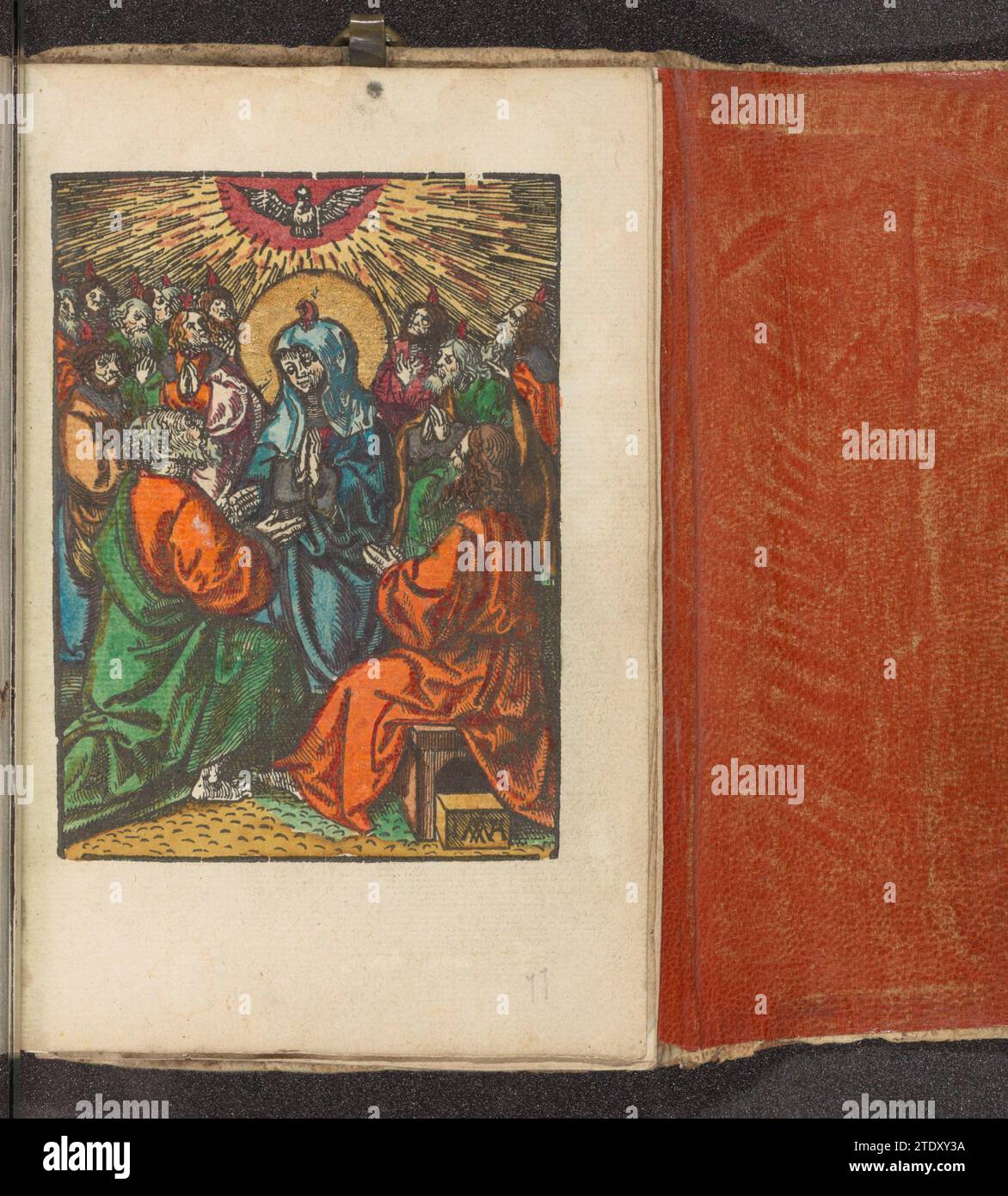 Exit the Holy Spirit, c. 1530 Mary and the apostles are filled with the ...