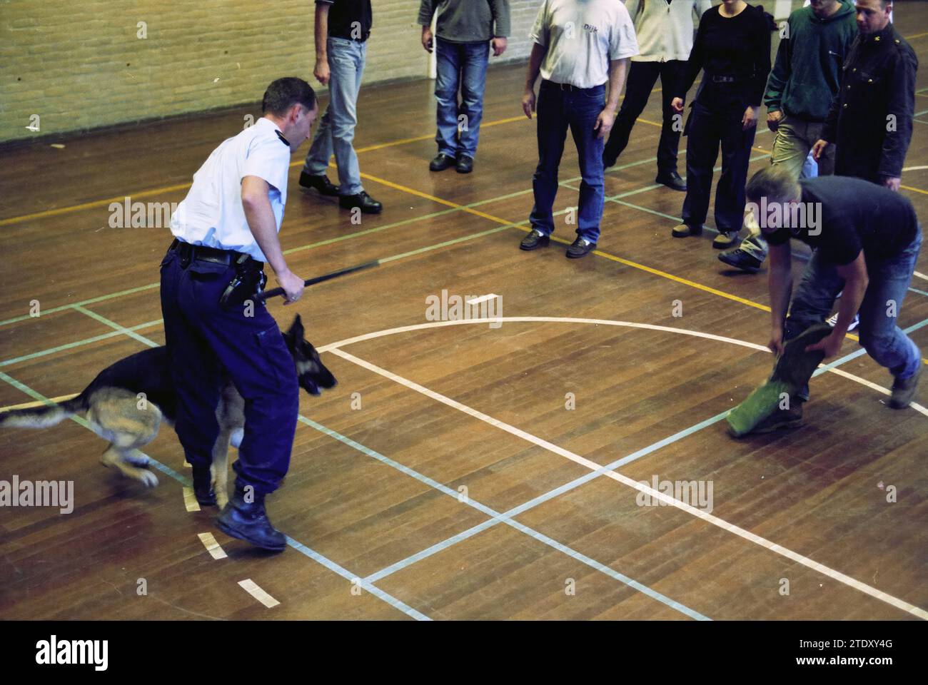 Catering training police, Haarlem, The Netherlands, 20-02-2002, Whizgle ...