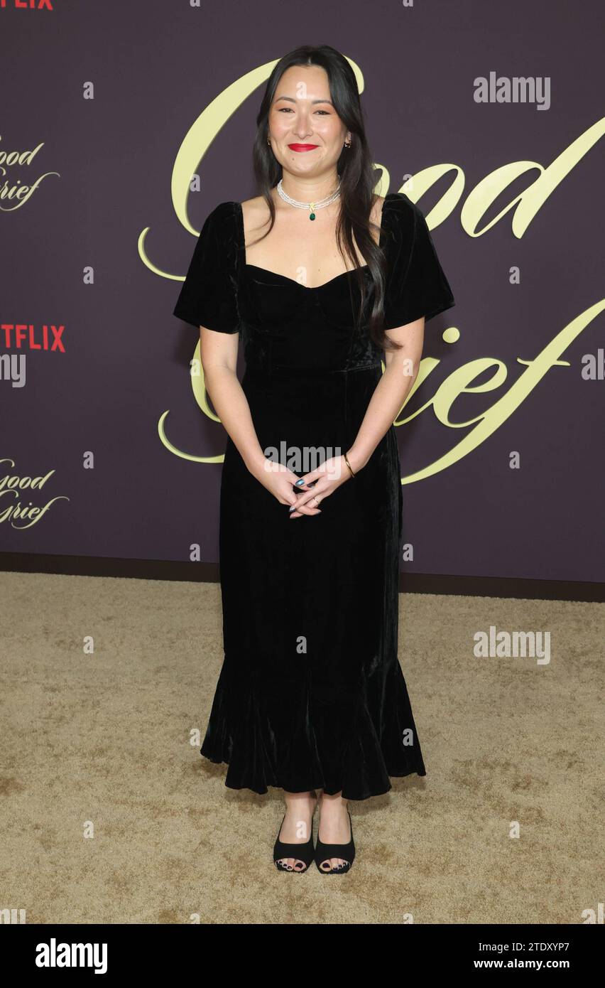 LOS ANGELES, CA - DECEMBER 19: Megan Zehmer at the LA Premiere Of Good ...