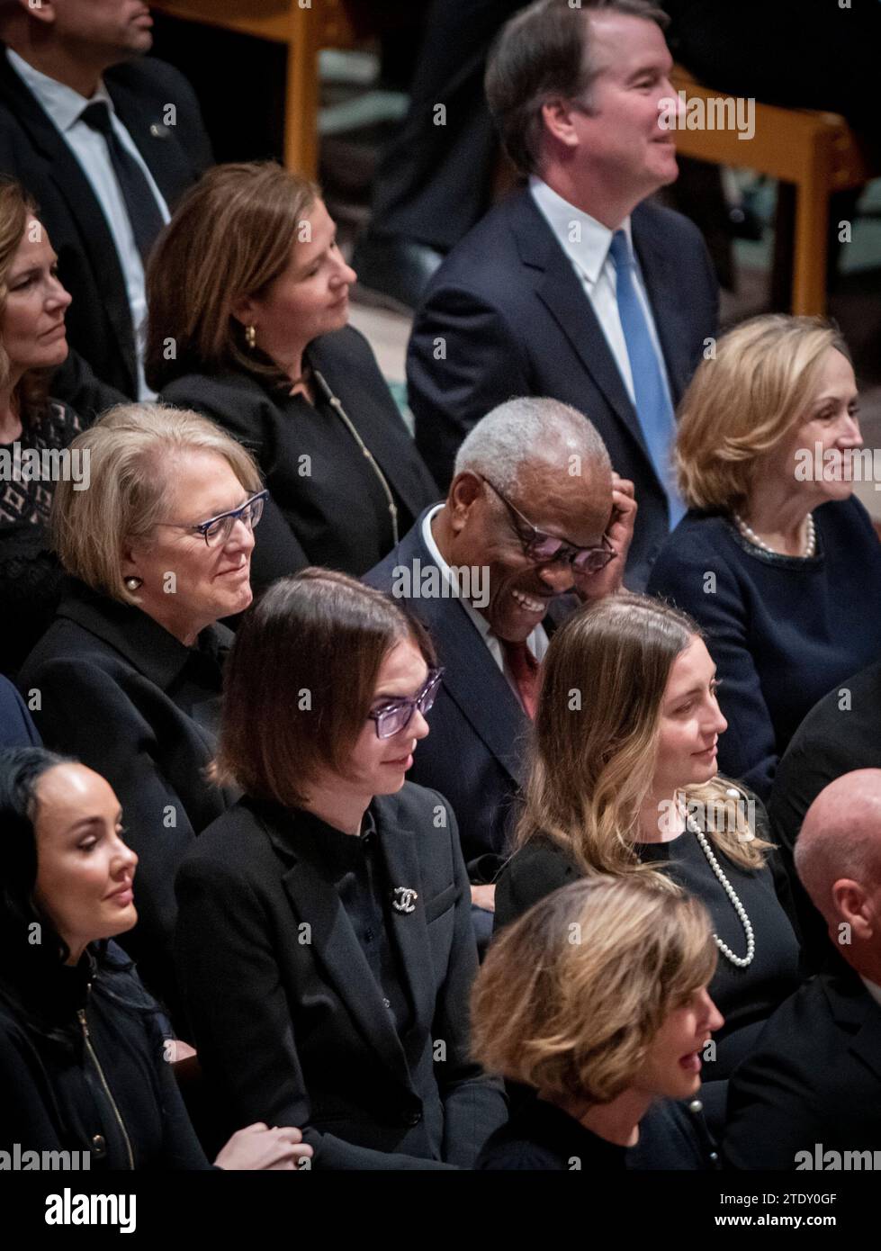 Washington, DC, US, December 19, 2023. Justice Brett Kavanaugh and his ...