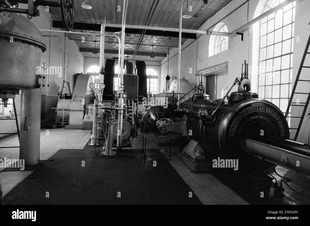 Int. pumping station halfway, Steam pumping station and steam pumping ...