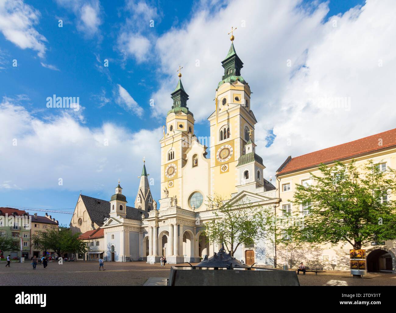 Brixen (Bressanone): Cathedral of Brixen, church Frauenkirche am ...