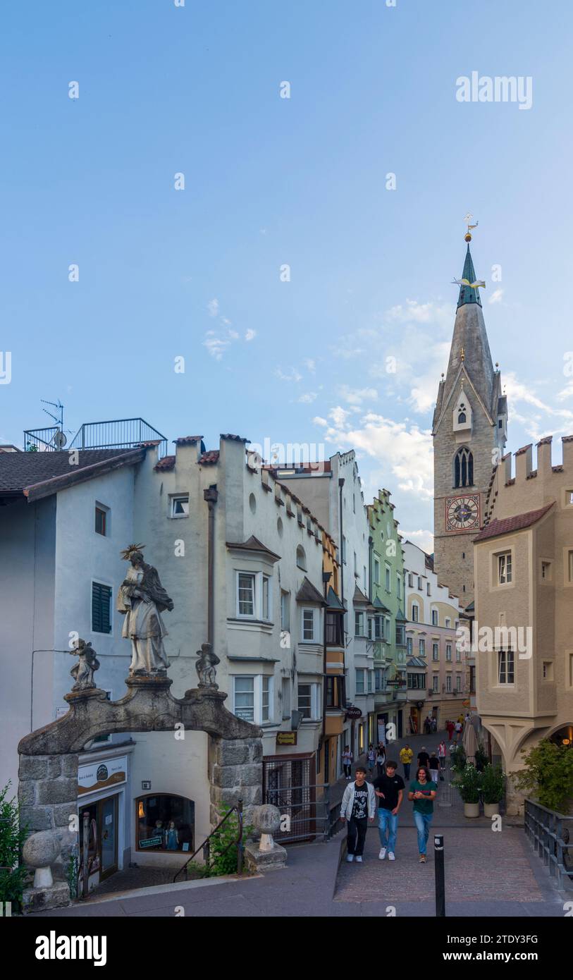 Brixen (Bressanone): Parish church of St. Michael, Johannes von Nepomuk ...