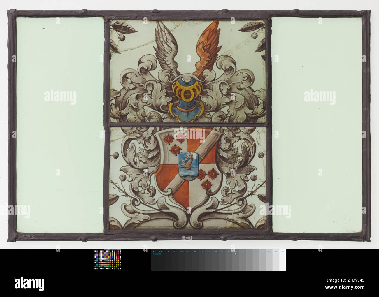 Heraldry painted coat of arms medieval hi-res stock photography and ...
