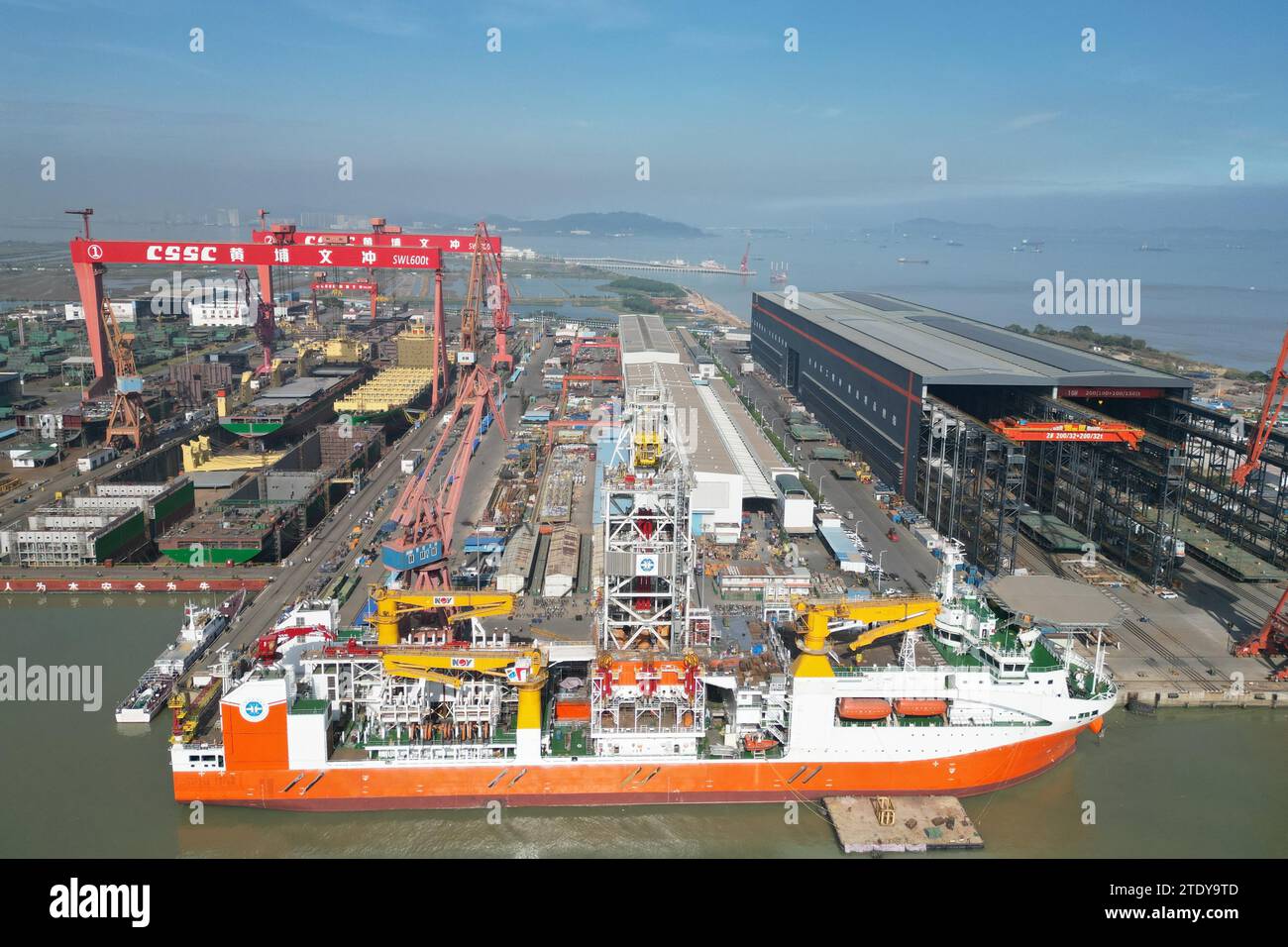 **CHINESE MAINLAND, HONG KONG, MACAU AND TAIWAN OUT** Aerial photo show ...