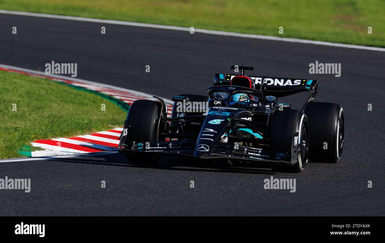 Suzuka Grand Prix Circuit, 20 December 2023: George Russell (GBR) of ...