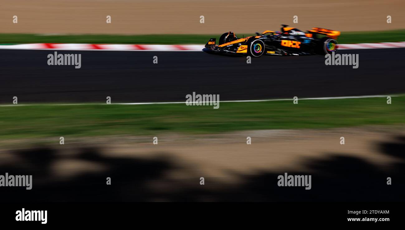 Suzuka Grand Prix Circuit, 20 December 2023: Oscar Piastri (AUS) of ...