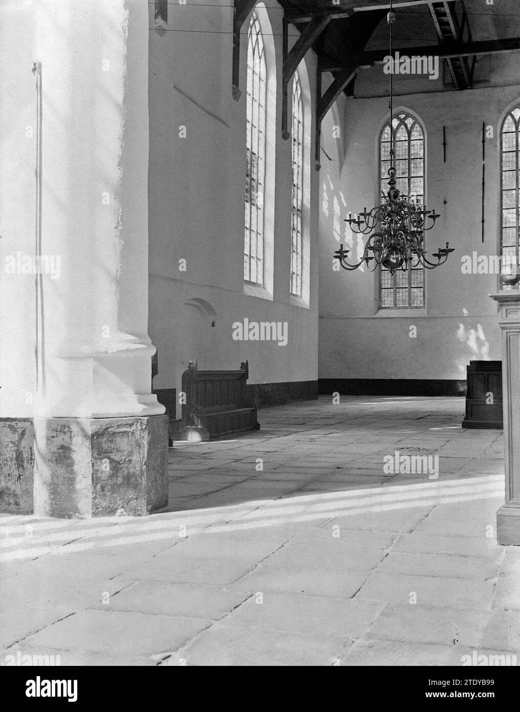 Grote kerk interior Black and White Stock Photos & Images - Alamy