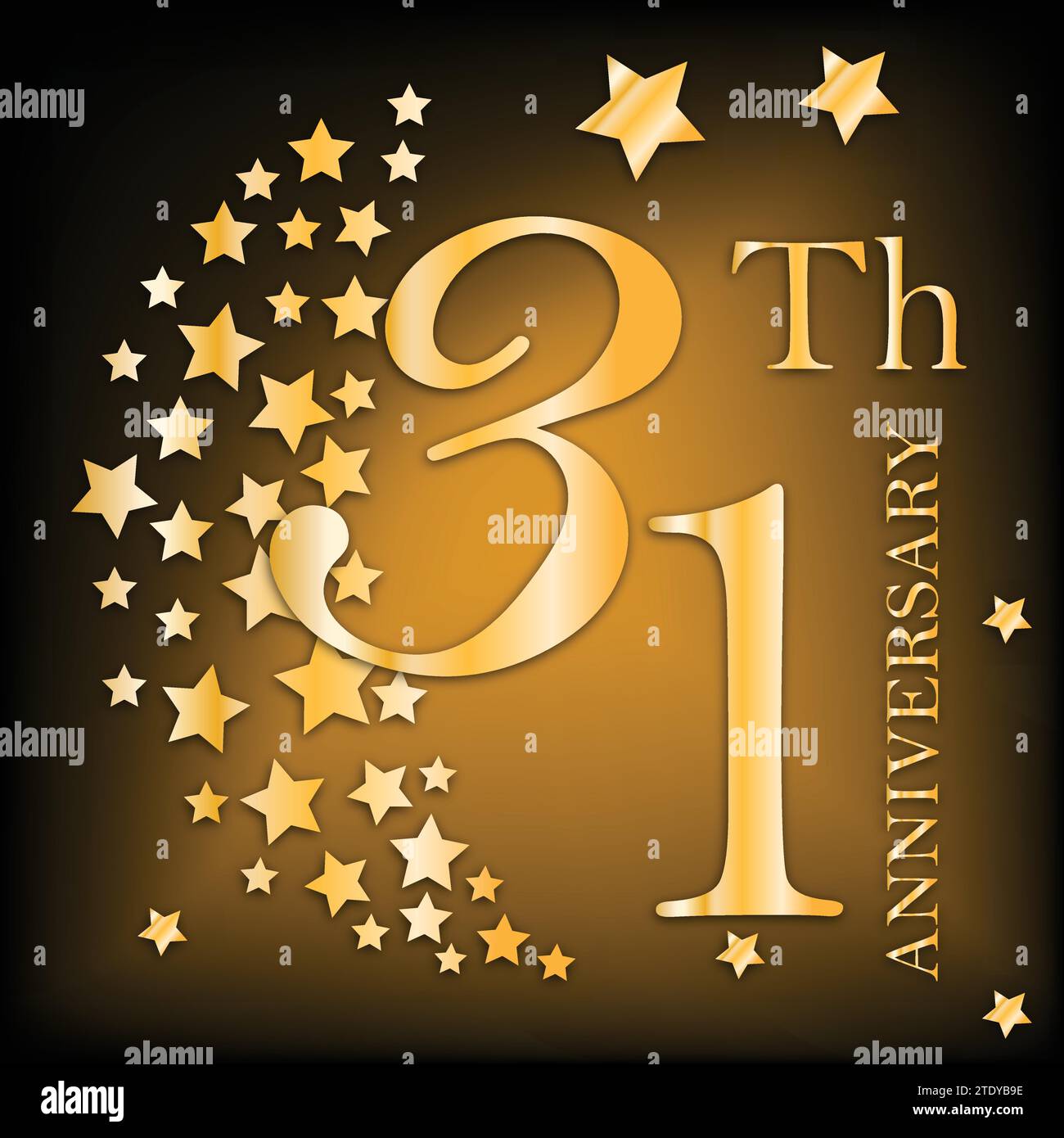 31 anniversary Stock Vector Images - Alamy