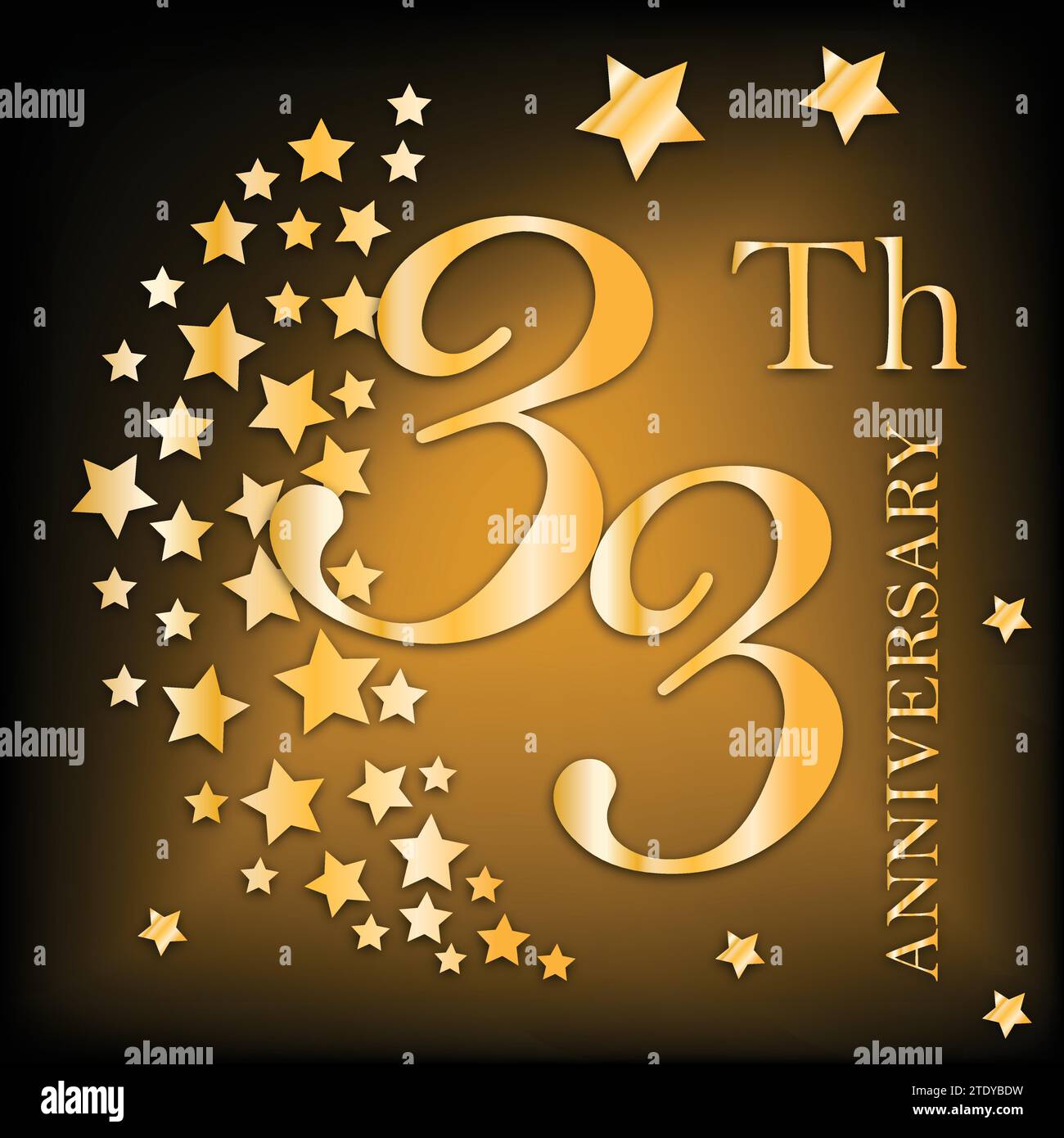 33 years anniversary hi-res stock photography and images - Alamy