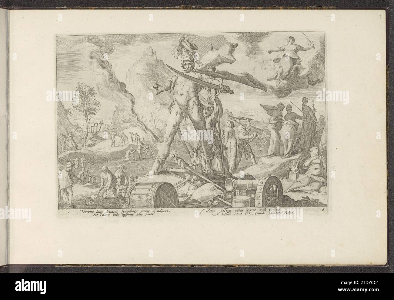 Iron century, 1728 Imagination of life during the iron century. In the ...