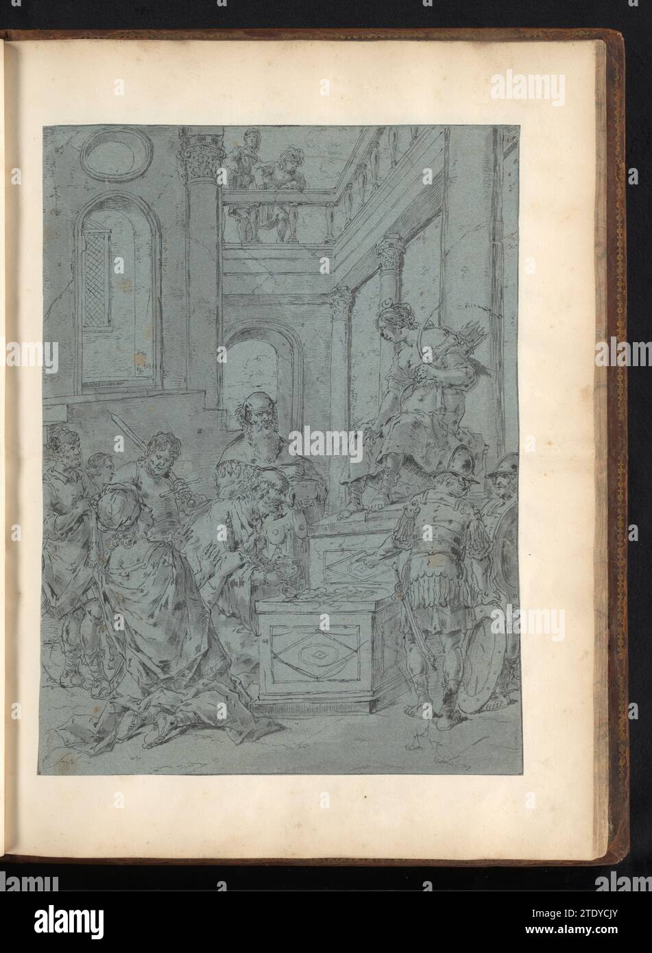 Alexander the Great brings a sacrifice to Diana, Leonaert Bramer, c ...