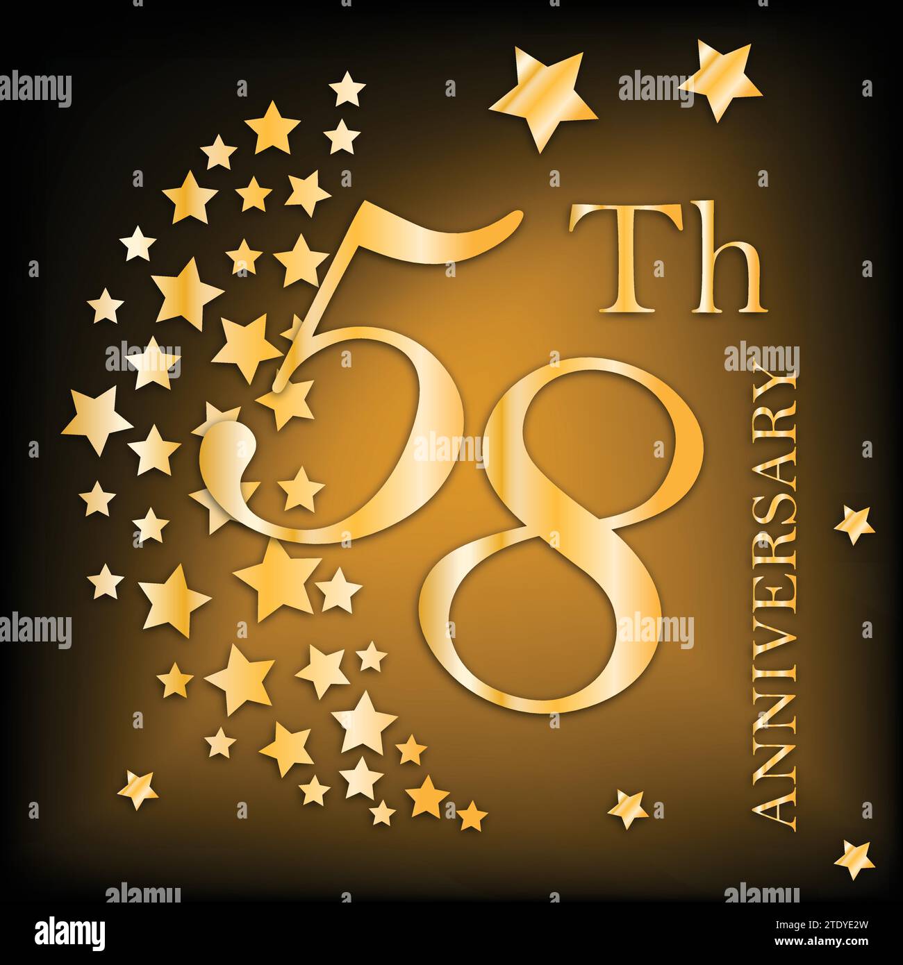 58 years Stock Vector Images - Alamy