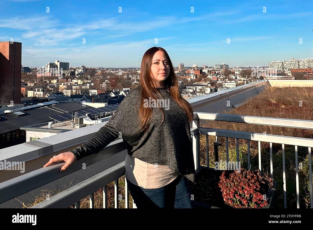 This photo taken Dec. 8, 2023 shows Sage Brook Carbone, a member of the ...