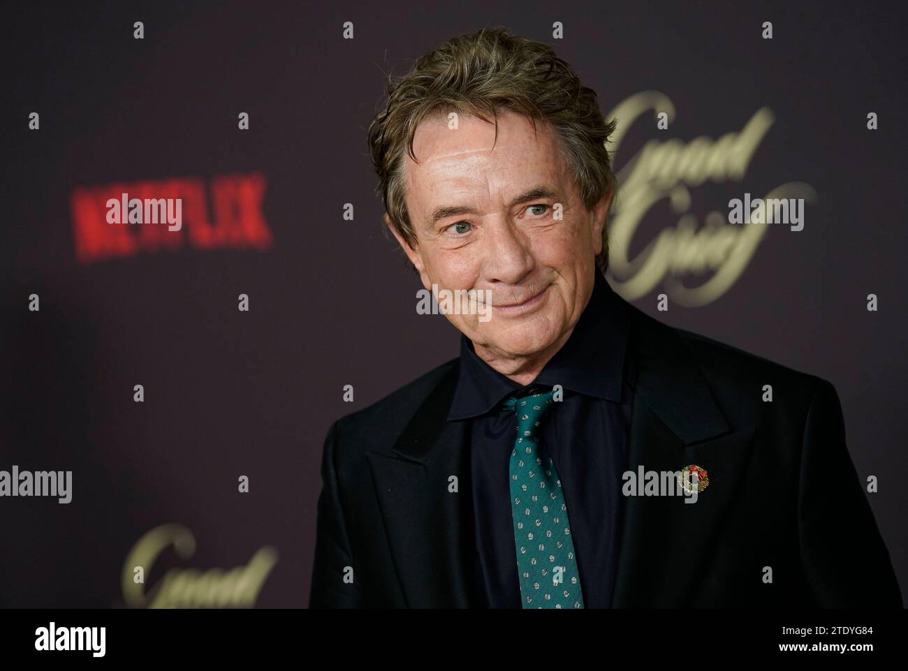 Actor Martin Short poses at the premiere of the Netflix film "Good ...