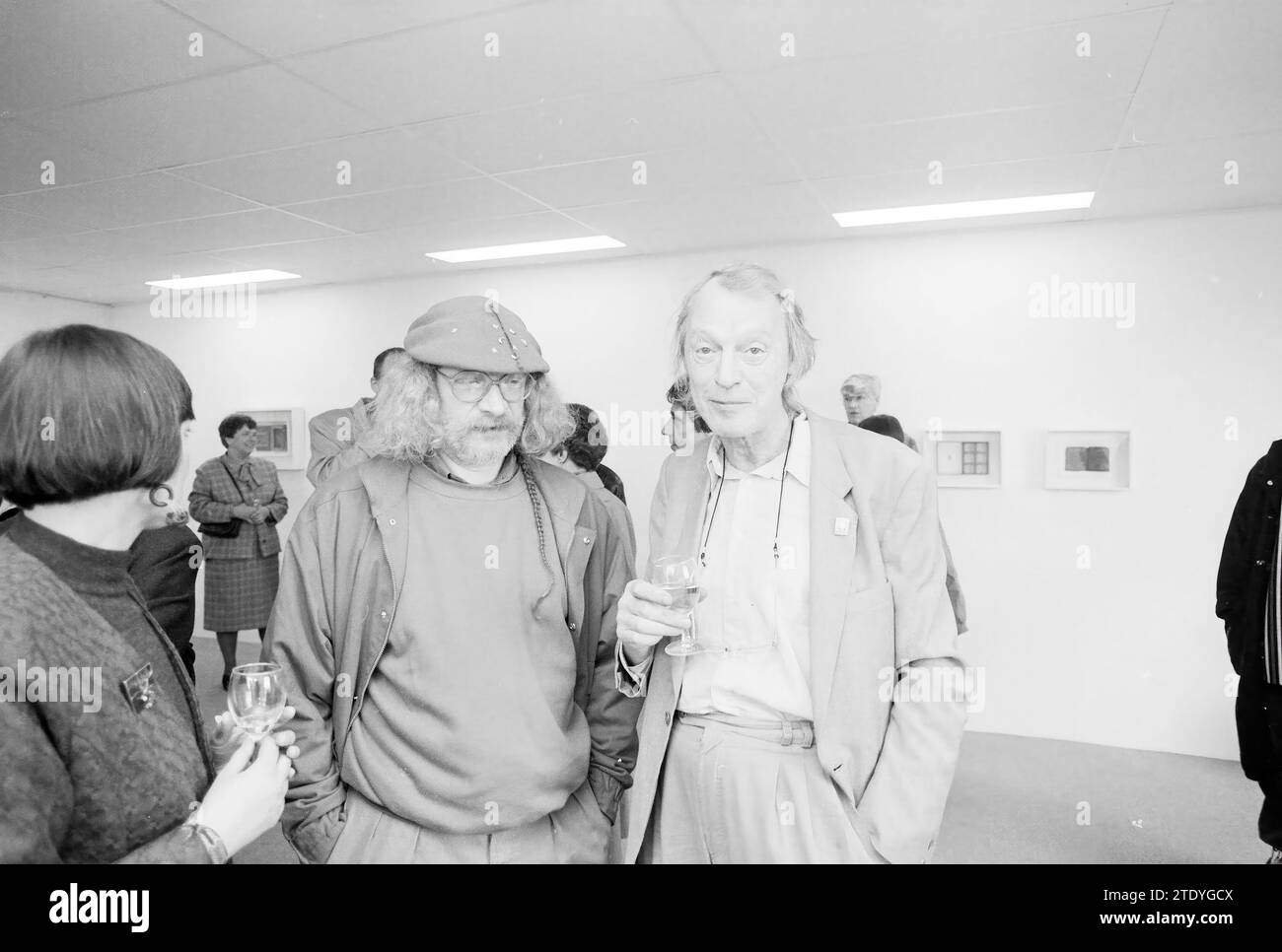 Opening exhibition of Camiel van Breedam by Simon Vinkenoog, IJmuiden ...