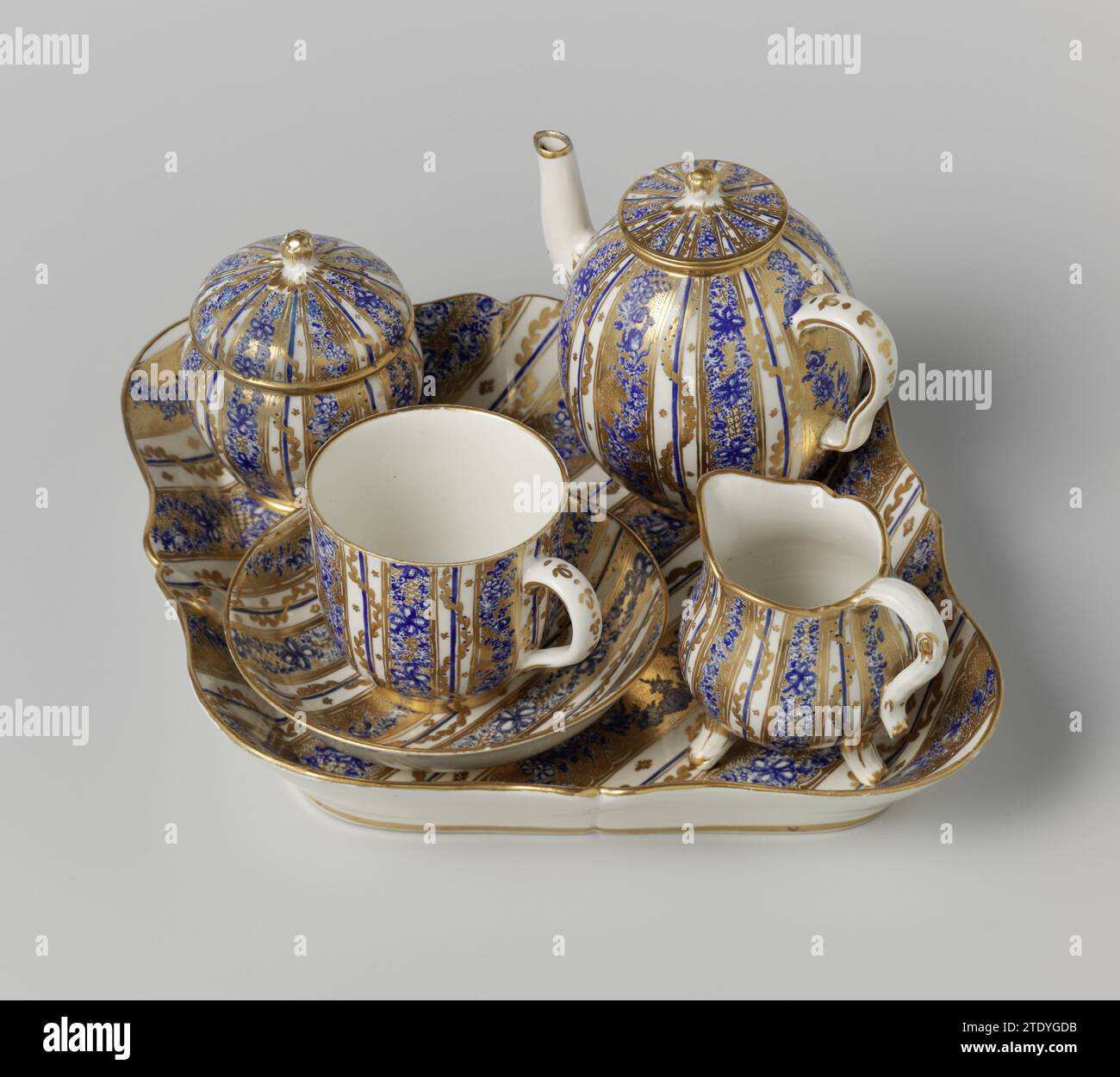 Tea service, porcelain factory Frankenthal, c. 1765 - c. 1770 Tea set ...