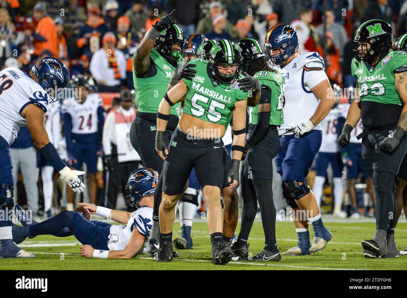 Toyota Stadium, Frisco, TX, USA. 19th Dec, 2023. Marshall Thundering ...