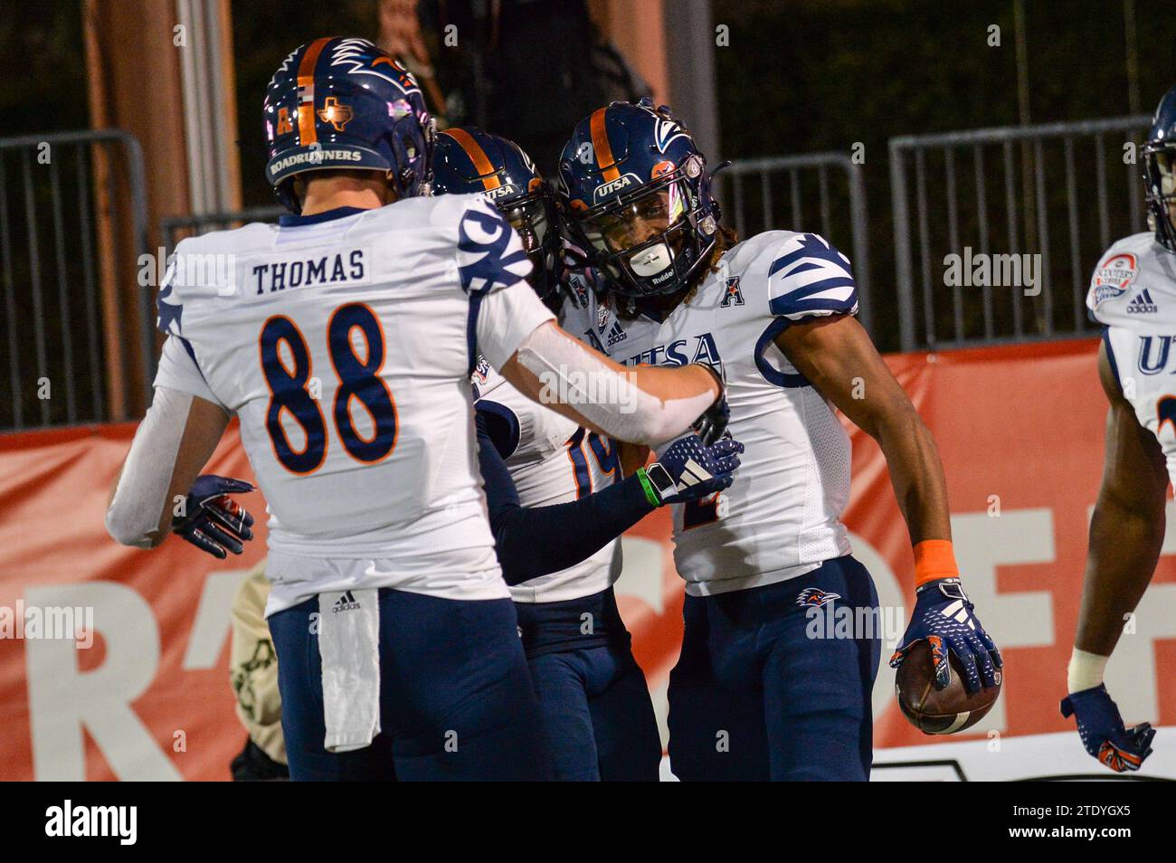 Toyota Stadium, Frisco, TX, USA. 19th Dec, 2023. UTSA Roadrunners wide ...