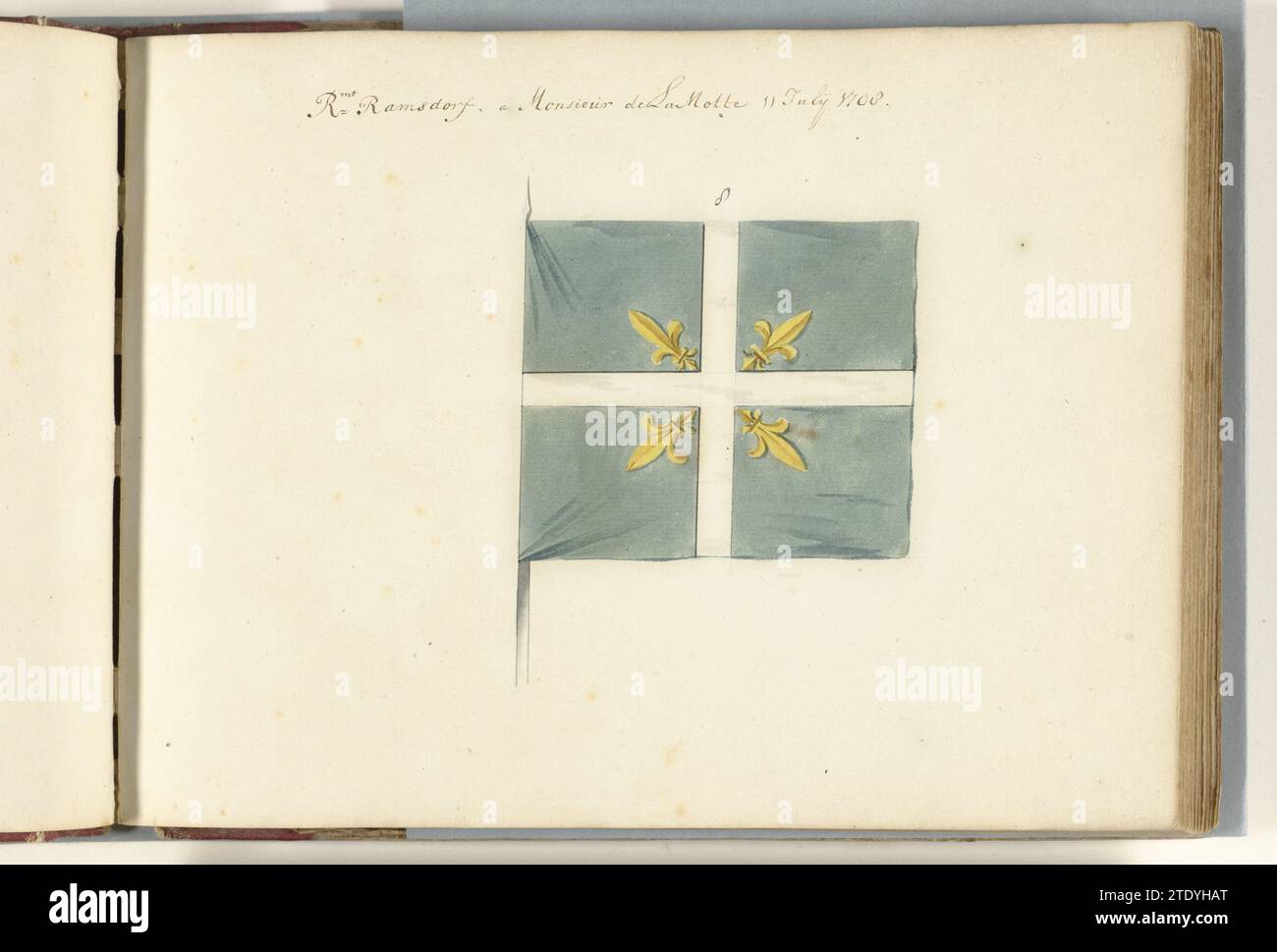 Frans Bandelen conquered in the Battle of Oudenaarde, 1708, 1713 - 1720 ...