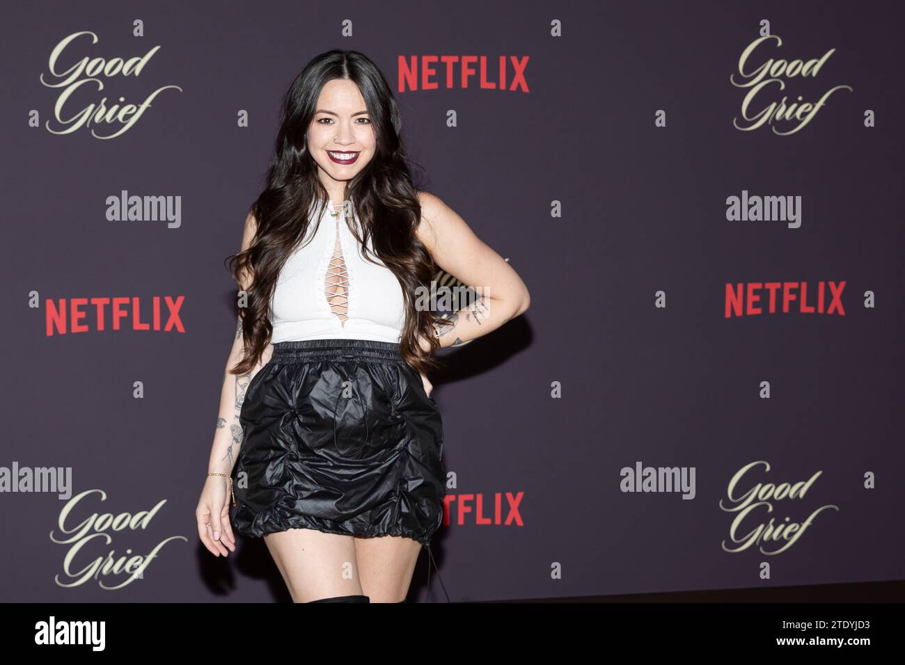 Los Angeles, USA. 19th Dec, 2023. Courtney Tracey attends the arrivals ...
