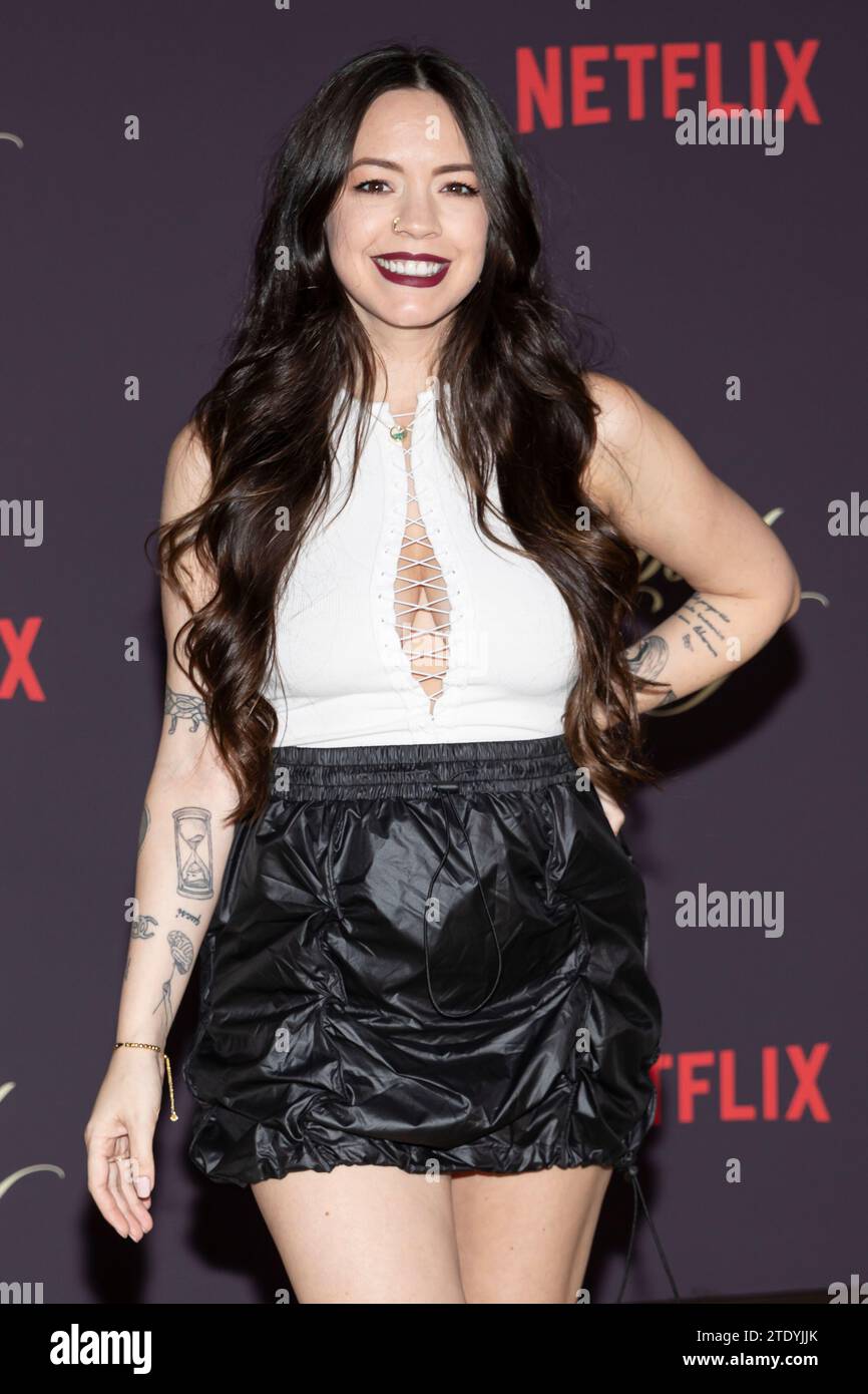 Los Angeles, USA. 19th Dec, 2023. Courtney Tracey attends the arrivals ...