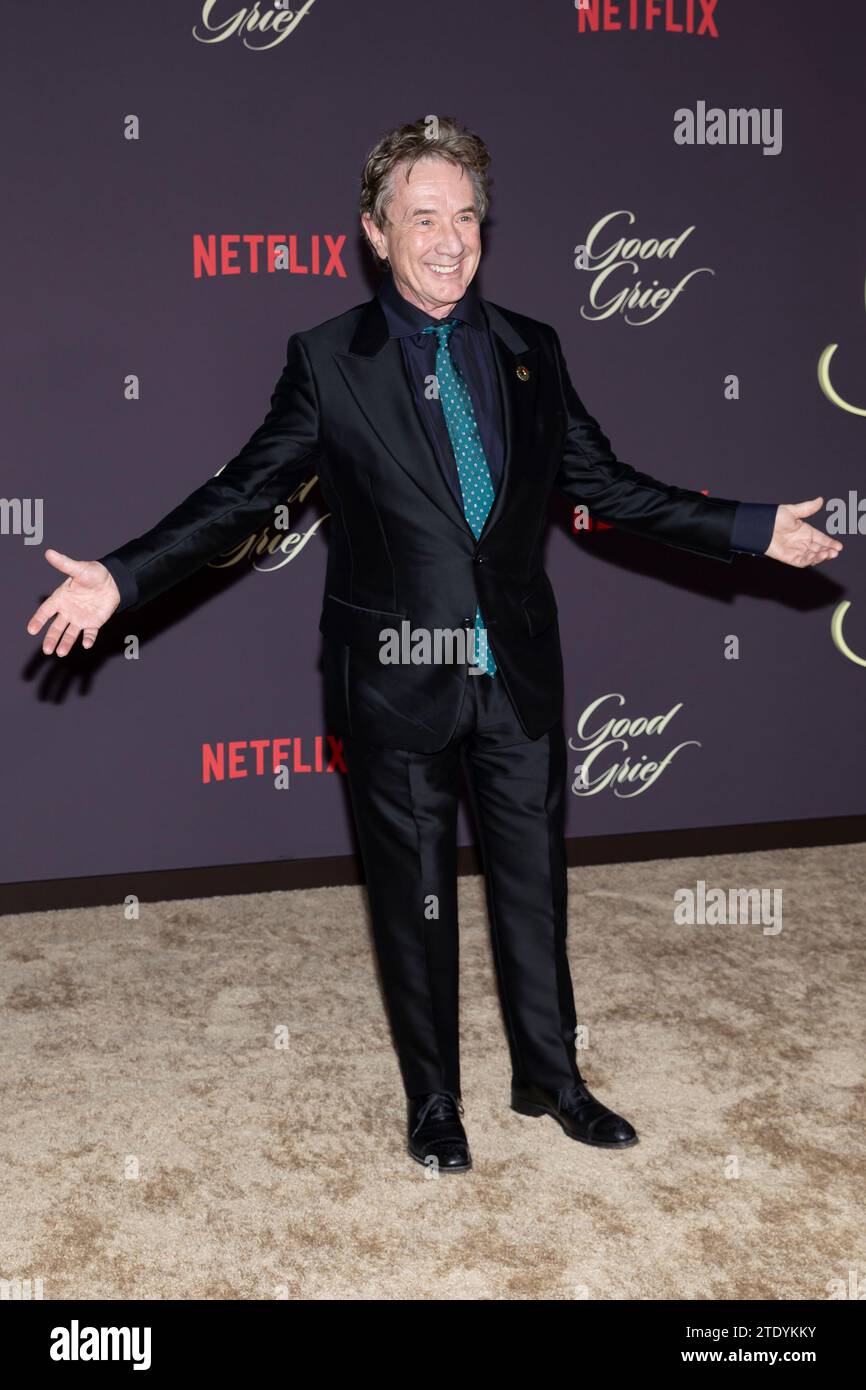 Los Angeles, USA. 19th Dec, 2023. Martin Short attends the arrivals of ...