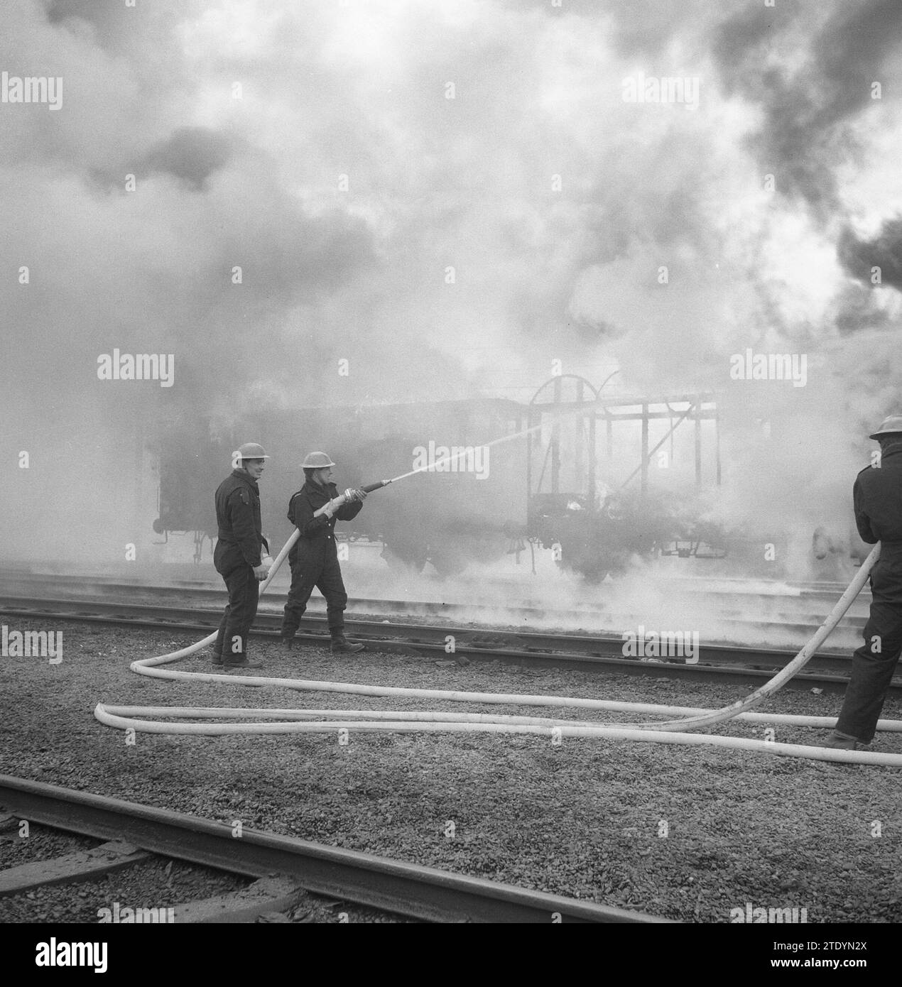 1960s firefighting hi-res stock photography and images - Alamy
