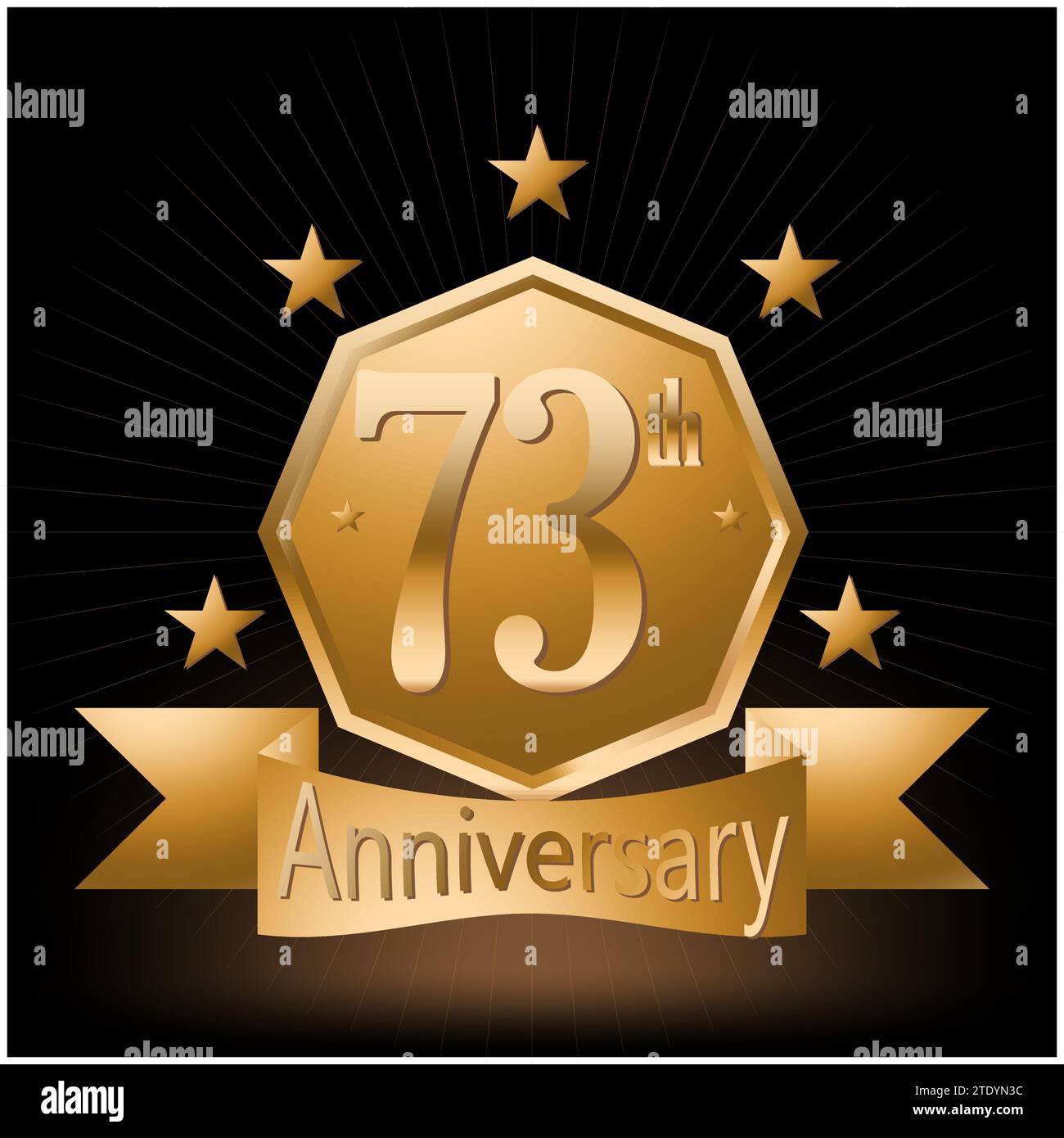 73th Anniversary Celebration Logo Vector Stock Vector Image & Art - Alamy