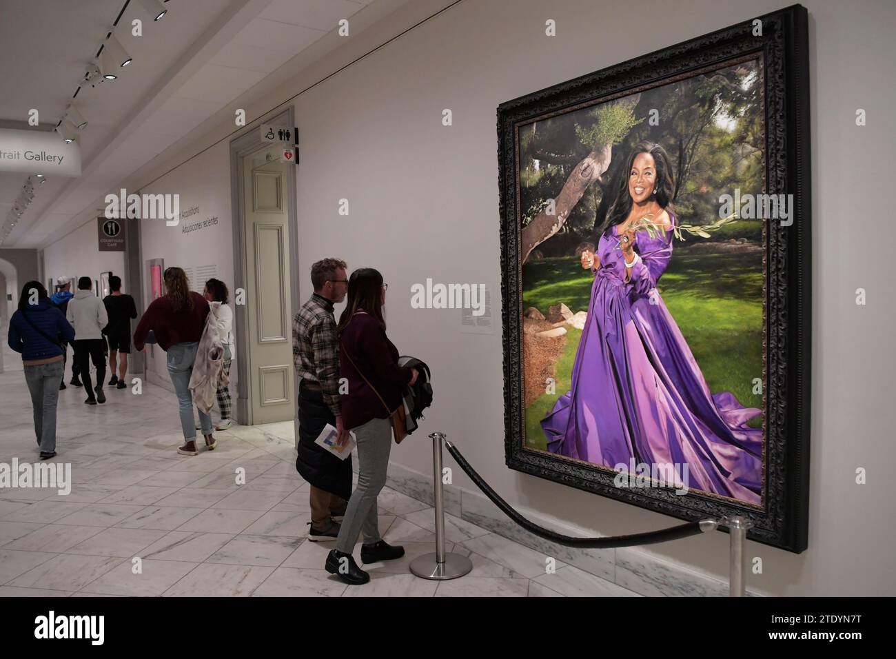 Washington Dc, United States. 18th Dec, 2023. Artist Shawn Michael ...