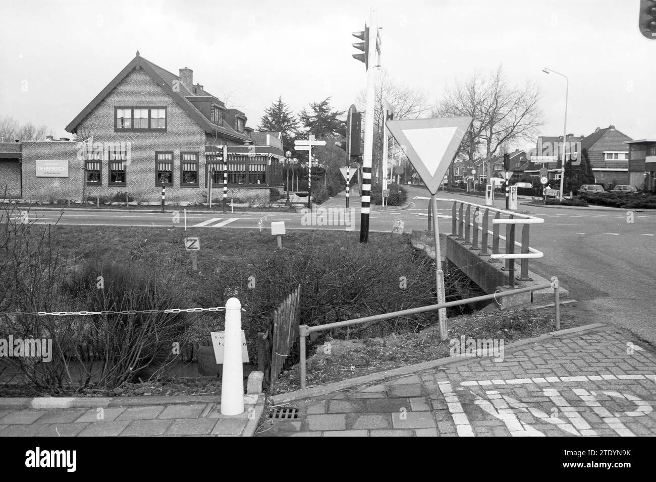 Badhoevedorp intersection schipholweg schoterweg hi-res stock ...