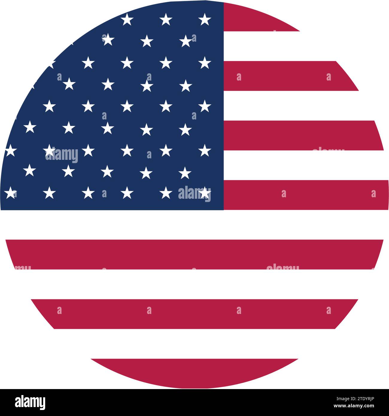 United States of America Flag logo Stock Vector Image & Art - Alamy