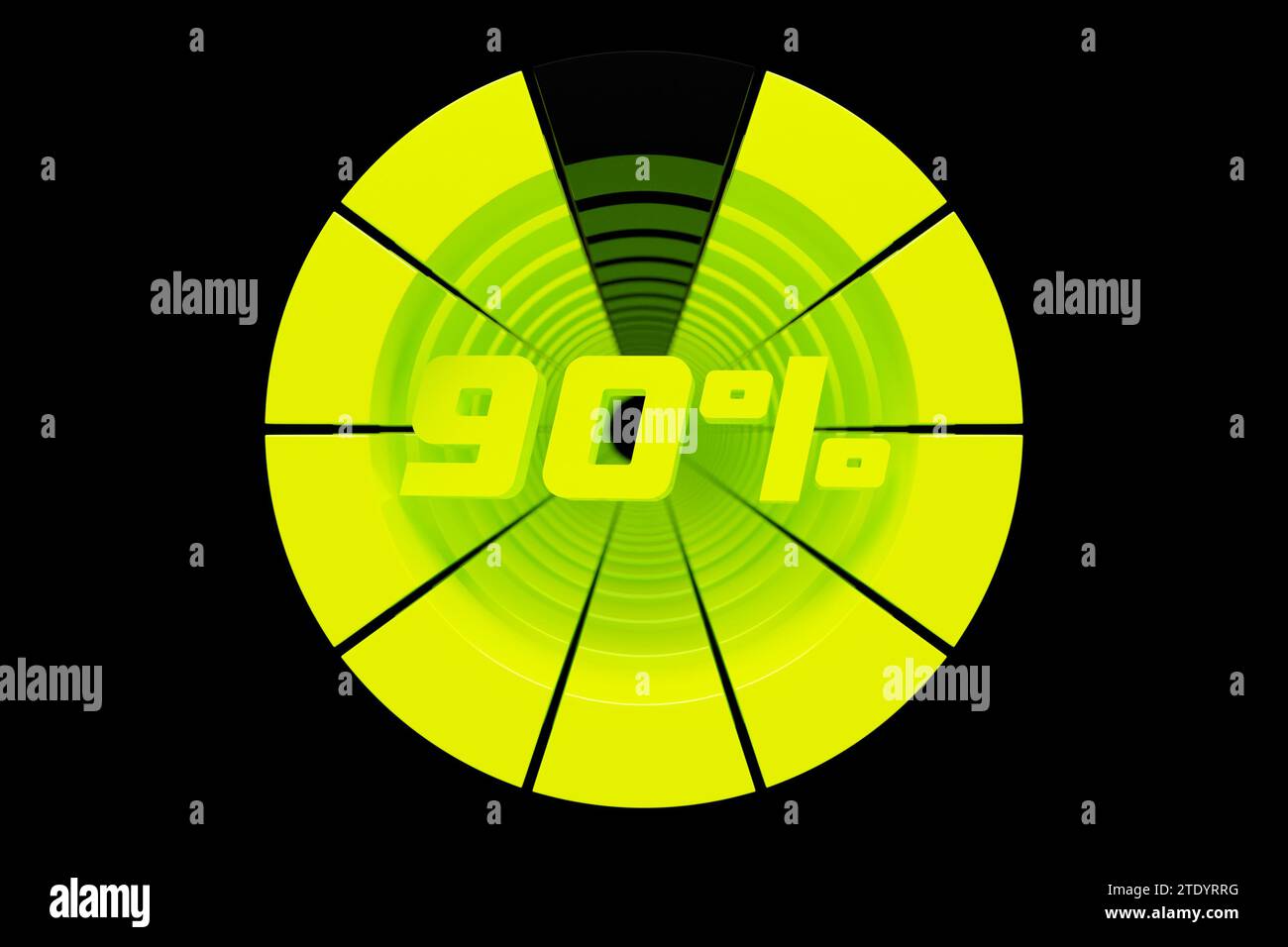The crisis level measuring device icon. . Infographic gauge element, 3d ...