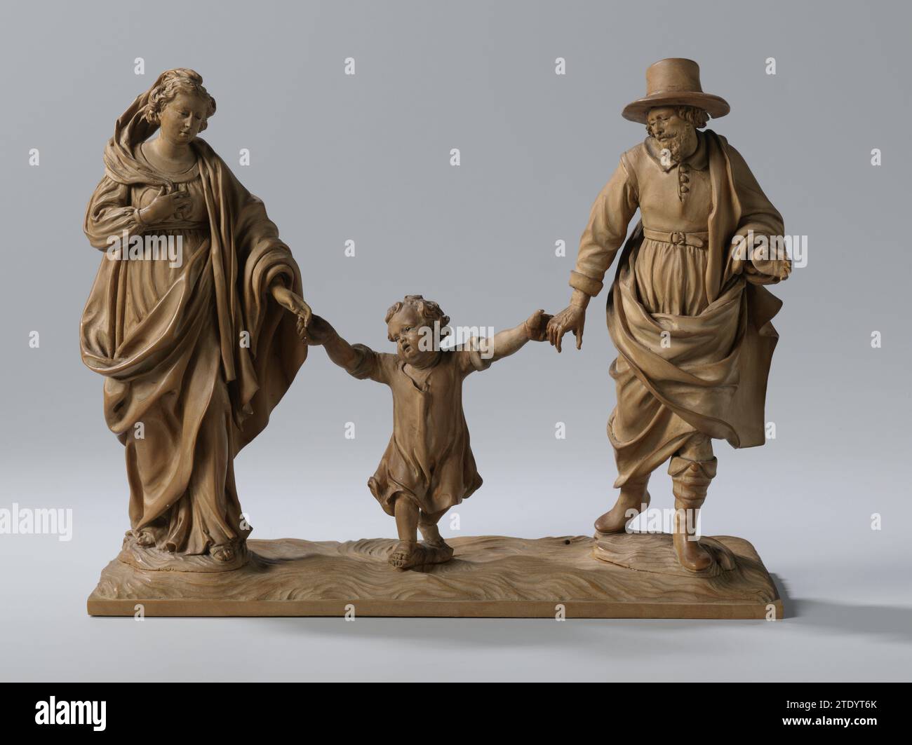 Holy Family, c. 1640 - c. 1650 This sculpture group of a father, mother ...