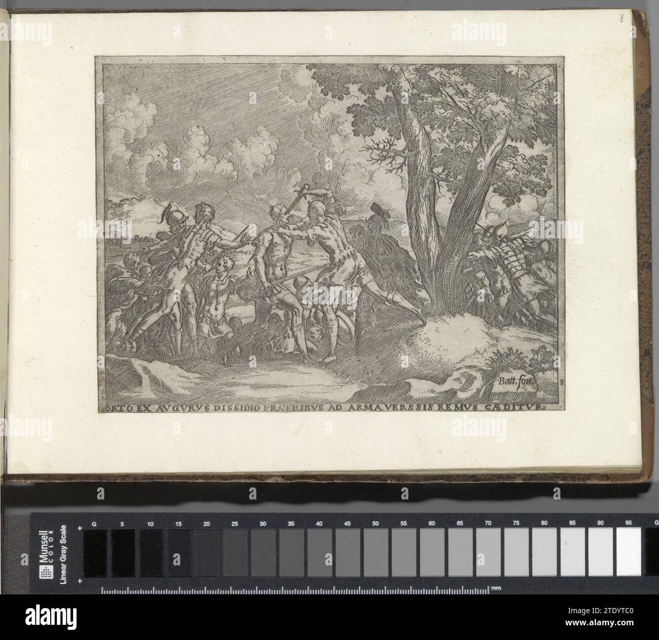 Romulus and Remus in fight, 1572 - 1573 Romulus and Remus get into a ...