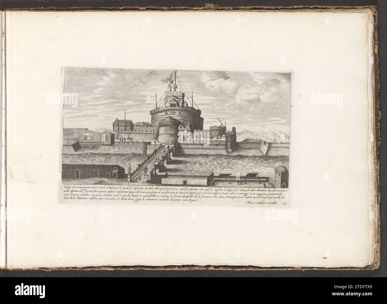 Engelen Burcht, 1680 De Engelenburcht, originally Moles Hadriani ('The ...