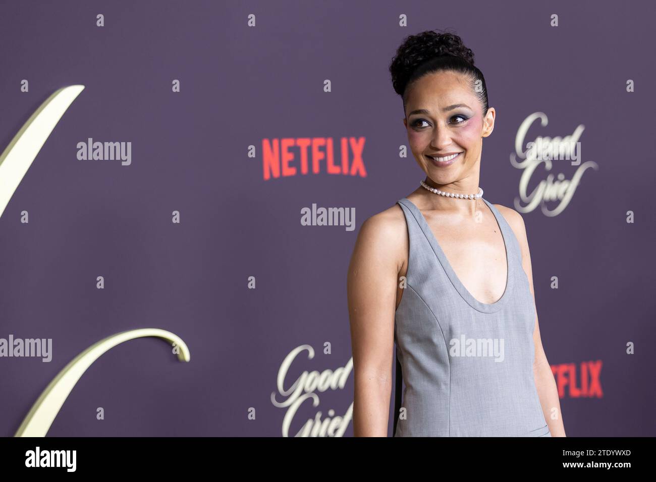Los Angeles, USA. 19th Dec, 2023. Ruth Negga attends the arrivals of ...