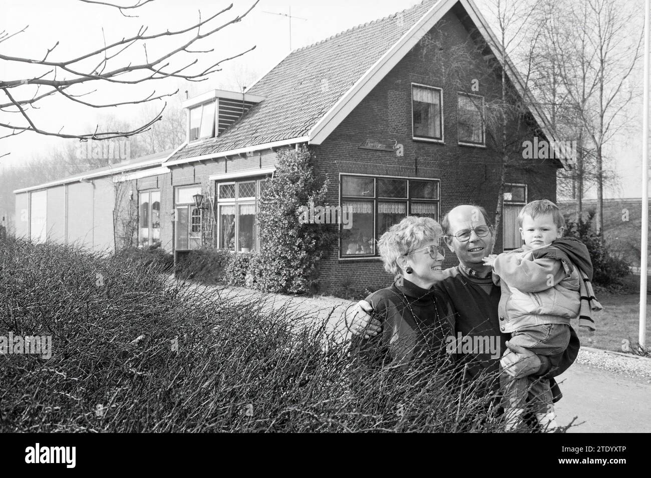 Hoeve v.d. Meer, Knibbe family, Weteringbrug, Weteringbrug, 26-02-1992 ...