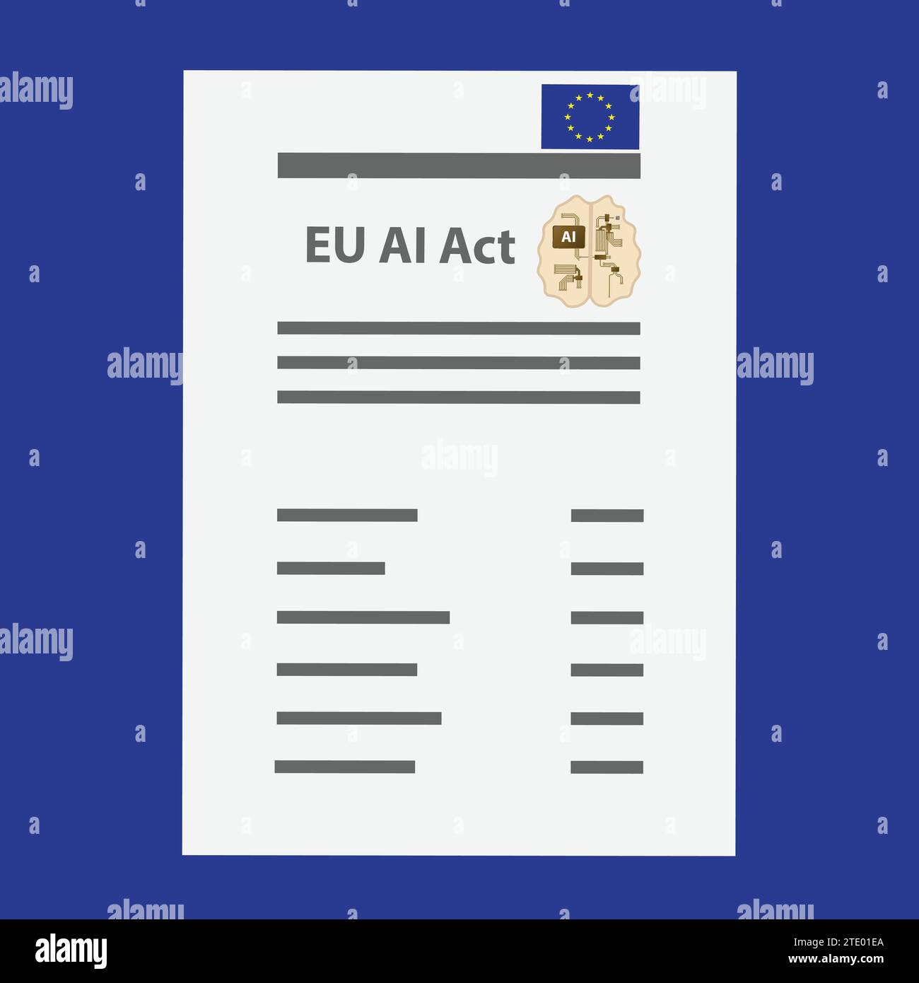 EU AI Act, regulation on artificial intelligence Stock Vector Image ... EU AI Act, regulation on artificial intelligence Stock Vector Image ...