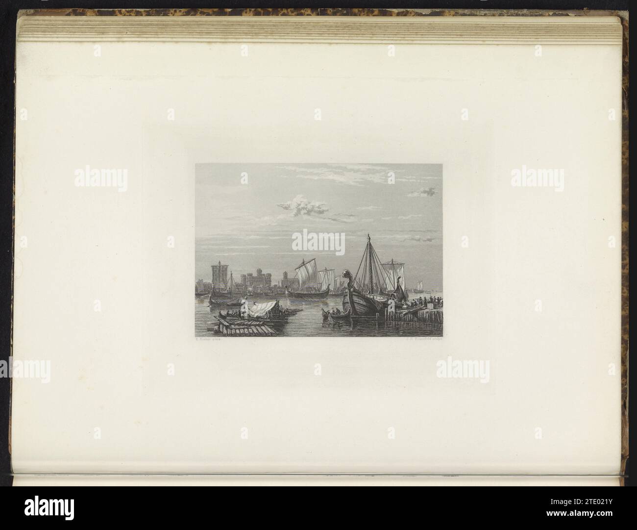 Dorestad, 8th century, 1865 - 1870 Dorestad in the 8th century. A few ...