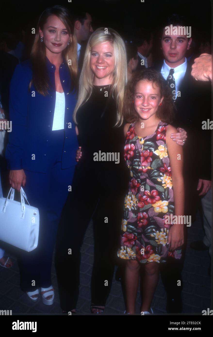 Los Angeles, California, USA 15th August 1996 (L-R) Actress Christine ...