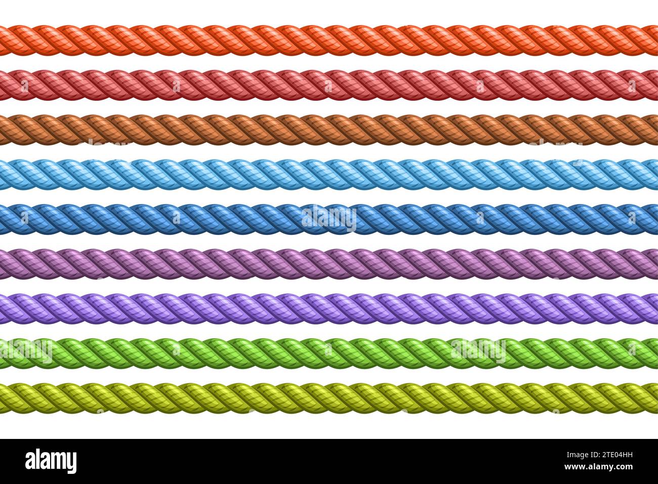 Twisted rope vector vectors hi-res stock photography and images - Alamy
